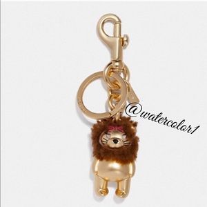 Coach | Accessories | Coach Wizard Of Oz Lion Key Fob Bag Charm | Poshmark